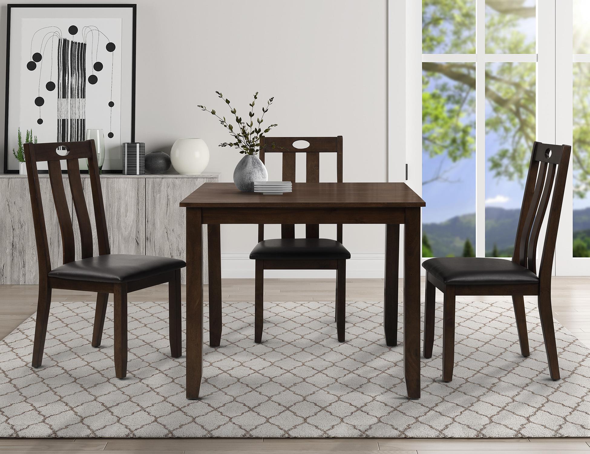 Small Space Bristol Table and Four Chairs – My Furniture Place