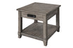 Rustic Gray Lift Top USB Coffee Table Set – My Furniture Place